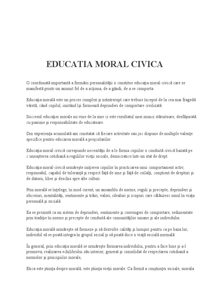 Ed Civica | PDF