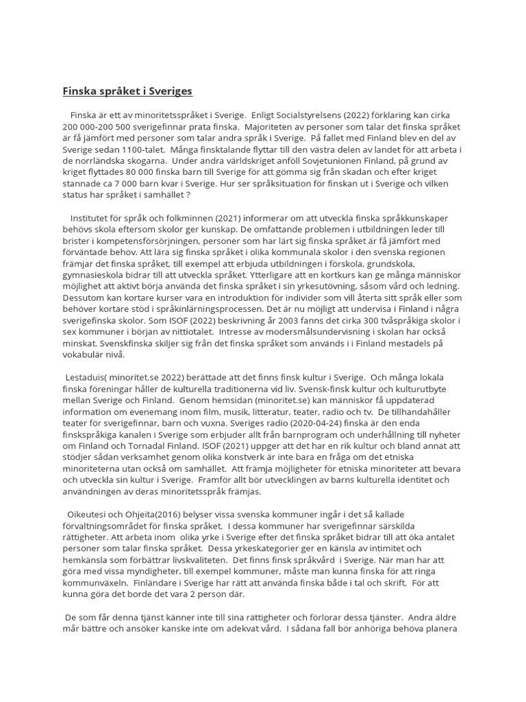 Utredande Text | PDF