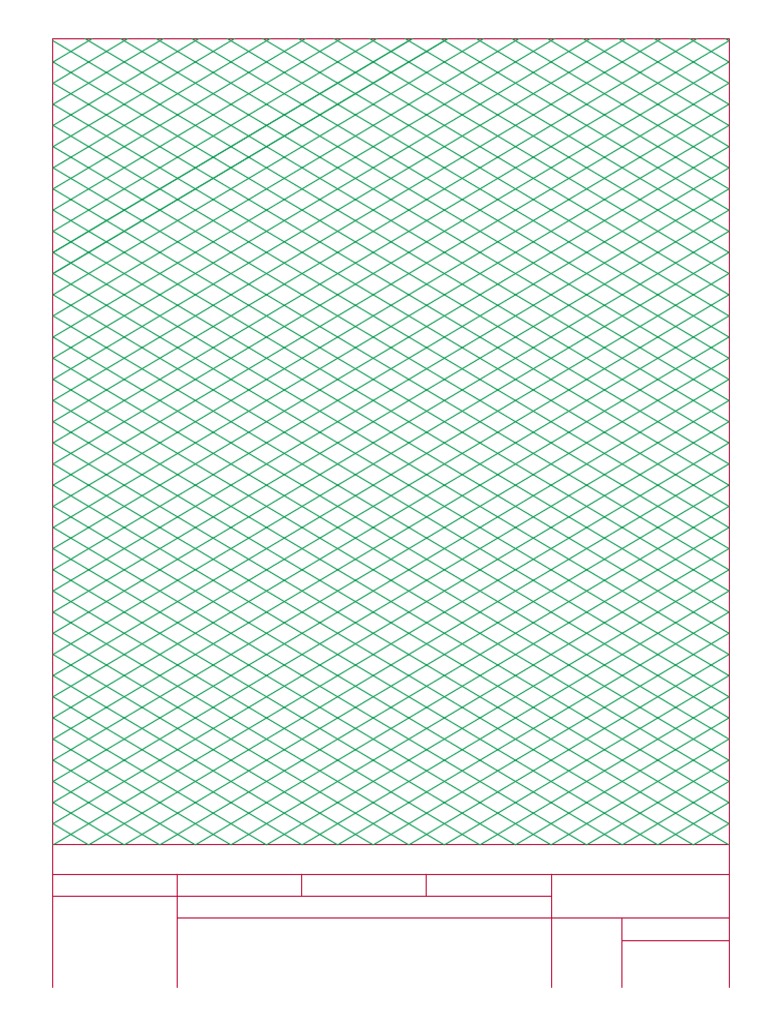 Hoja isométrica carta (1) | PDF