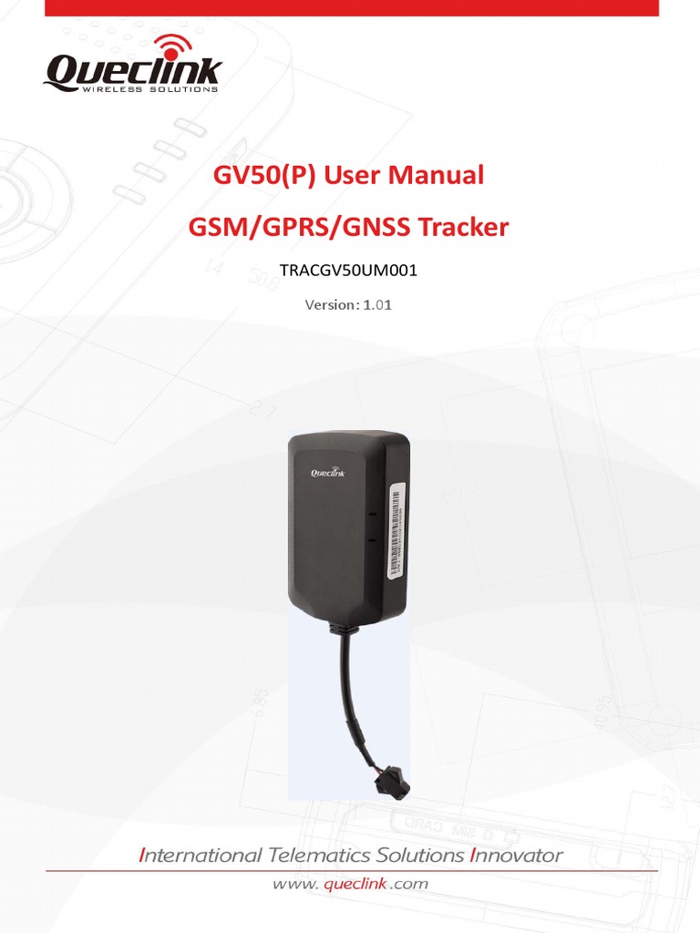 GV50 User Manual V1.01 PDF | PDF | Usb | Electronics