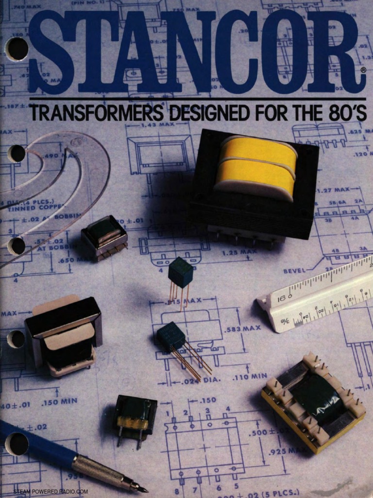 1983 Stancor Transformer | PDF | Relay | Alternating Current