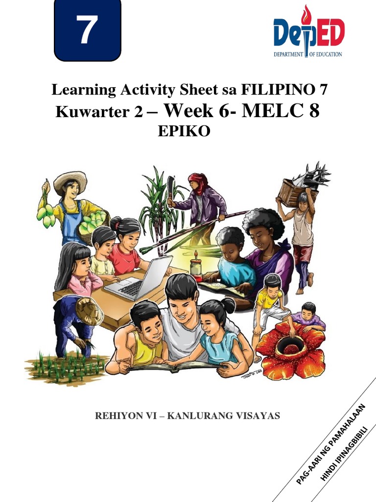 FILIPINO 7 - LAS 7 - Week 6 - MELCS 8 | PDF