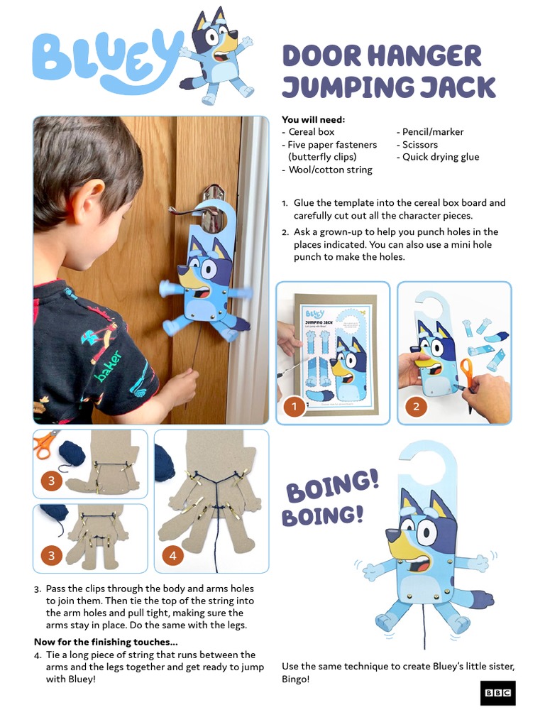 Bluey Jumping Jack Accessible | PDF