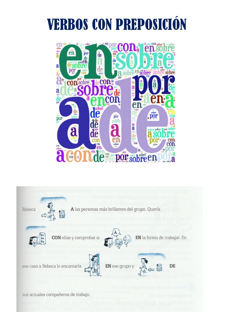 Verbos Con Preposición | PDF