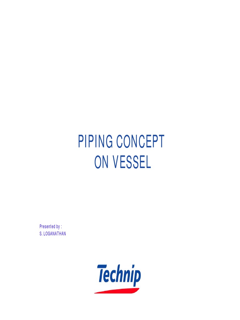 Vessel Piping for Engineers | PDF | Pipe (Fluid Conveyance) | Physical ...