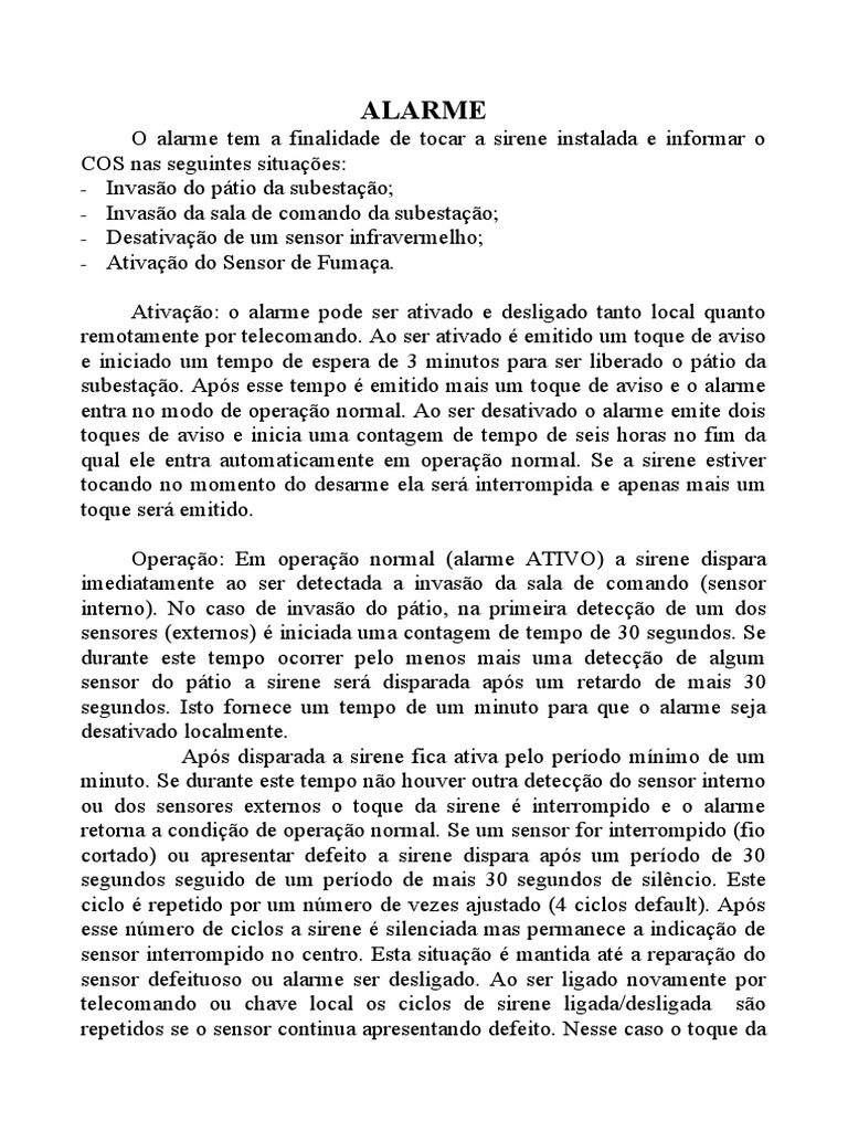 Alarme 2 | Download grátis PDF | Tempo