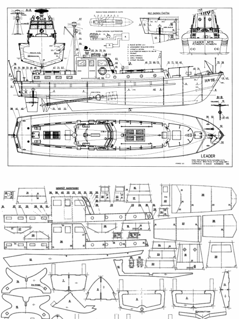 LANCHA Guardacostas - LEADER 1 Hoja | PDF