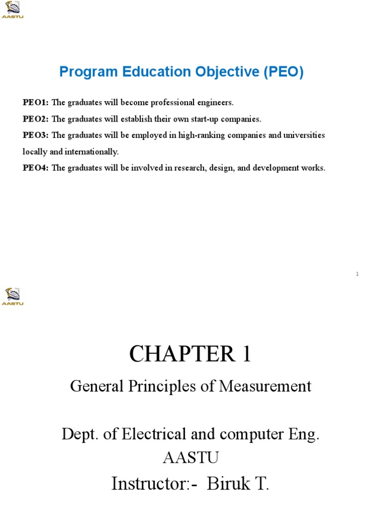 Chapter 1 | Download Free PDF | Observational Error | Accuracy And Precision