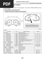 On-Board Diagnostic Wiring Diagram (Instrument Cluster) | PDF ...