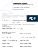 12 F 04 Cuatrinomio Cubo Perfecto | PDF | Factorización | Matemática ...