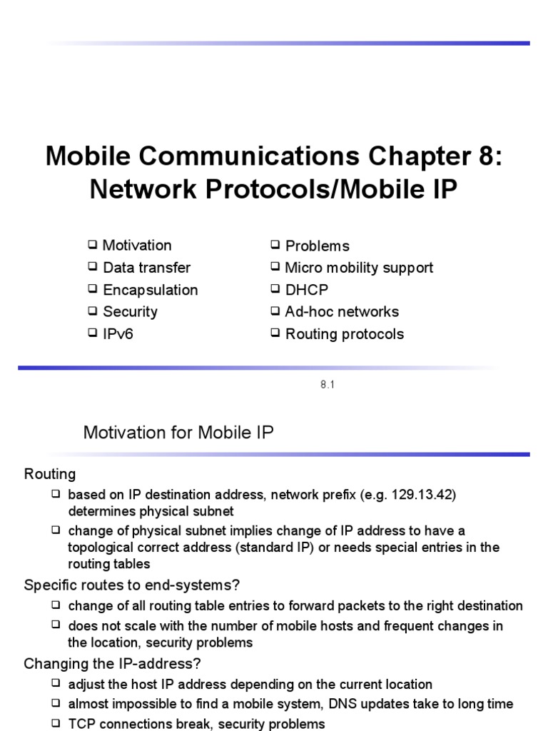 C08-Network Protocols | PDF | Internet Protocols | Ip Address