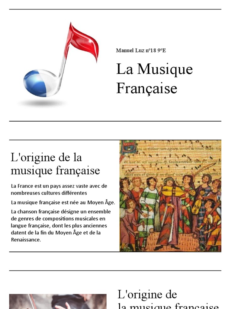 La Musique Française | PDF