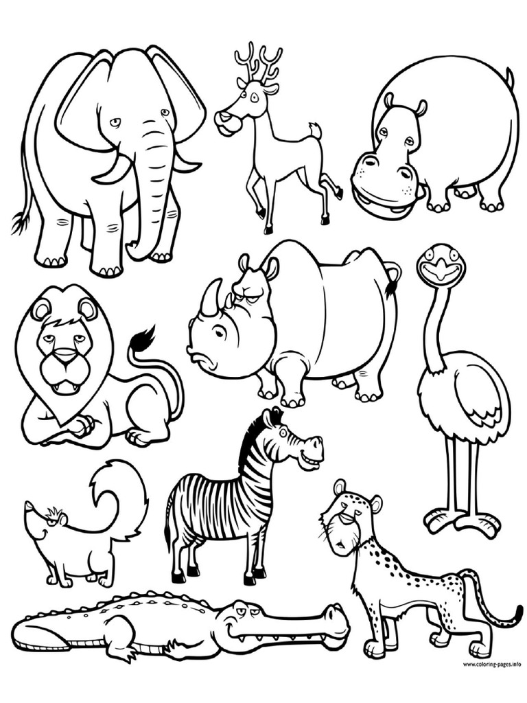 Animals Worksheet | PDF