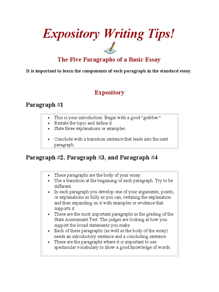 Expository Writing Essentials Guide | PDF | Paragraph | Essays