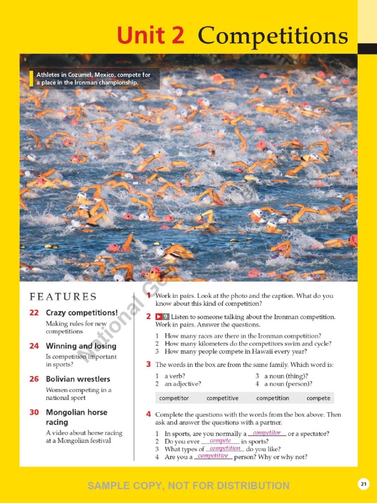 Answer Key. Unit 2 | PDF