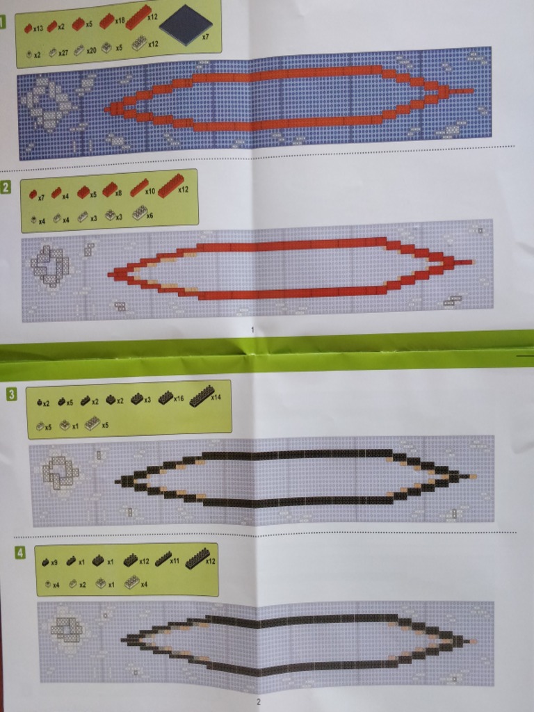 Plano Armado Titanic Lego Agustin | PDF