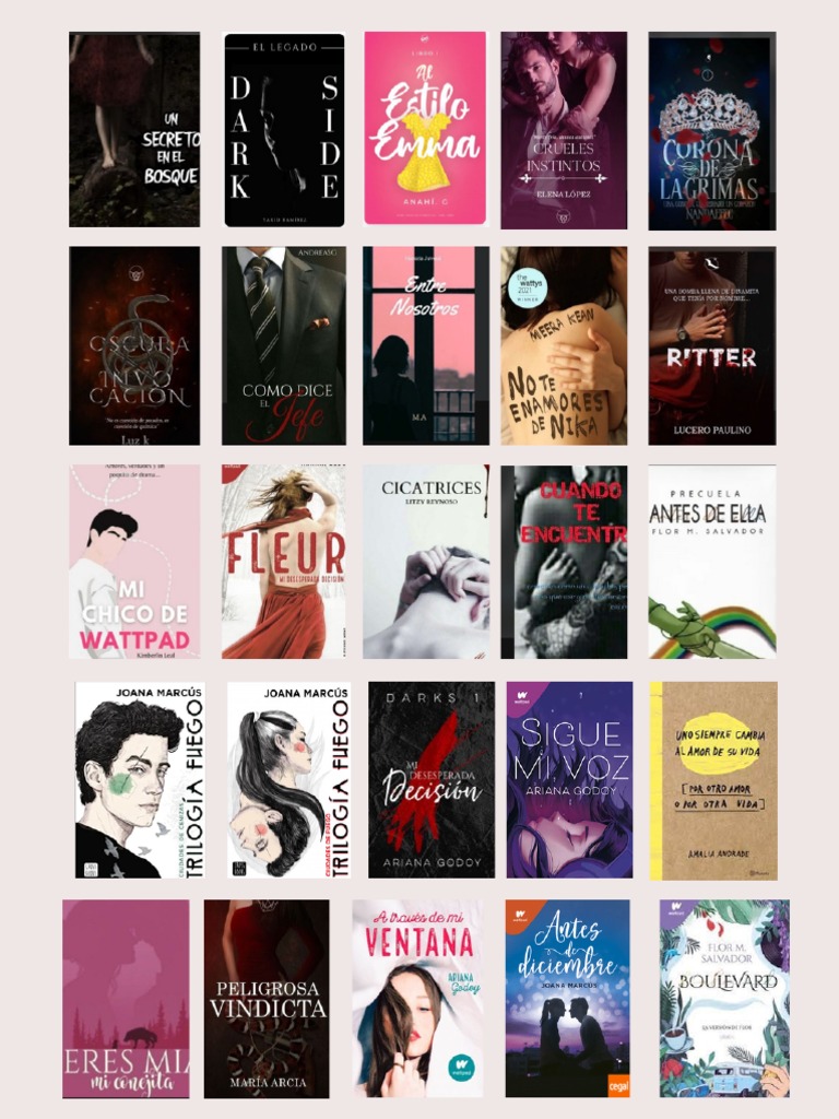 Portadas de Libros Literarios | PDF