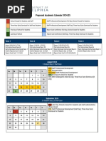 UAF Academic Calendar 2023-2026 | PDF | Educational Stages | Schools