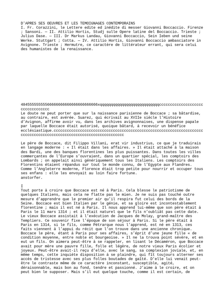 CXCX | PDF | Giovanni Boccaccio | Le Décaméron
