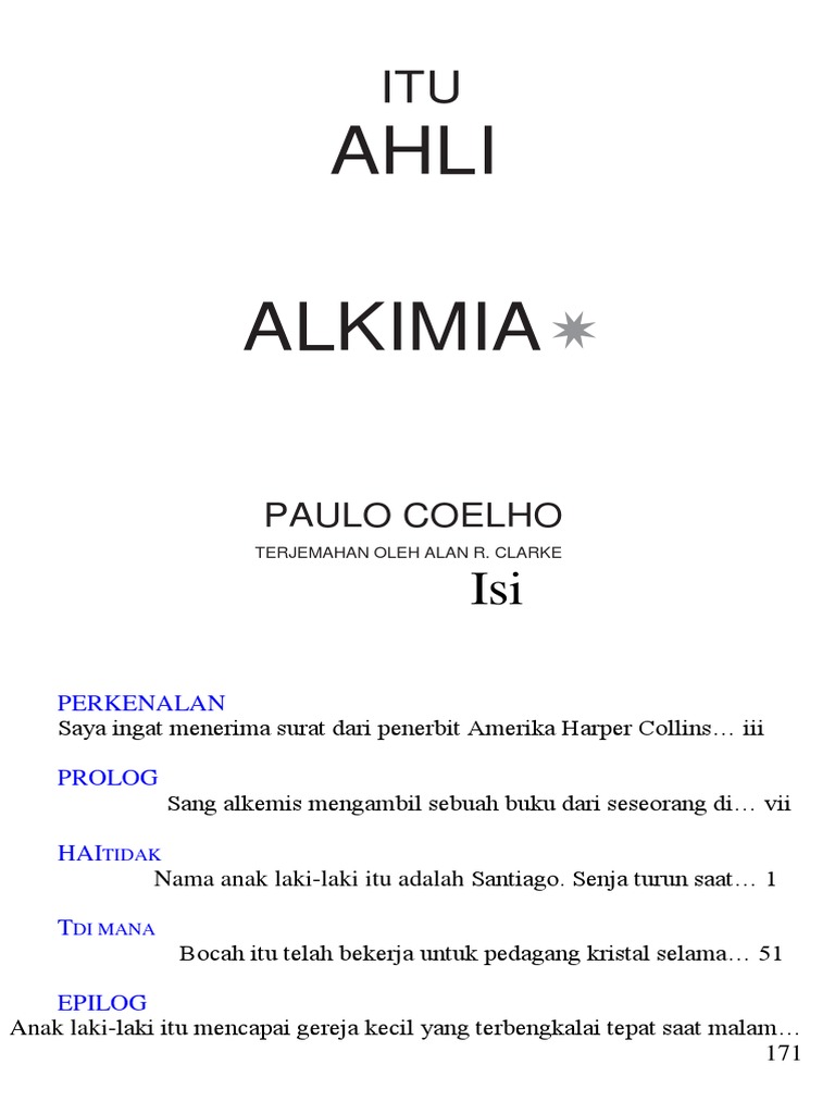 Salinan Terjemahan The - Alchemist - by - Paulo - Coelho - PDF | PDF