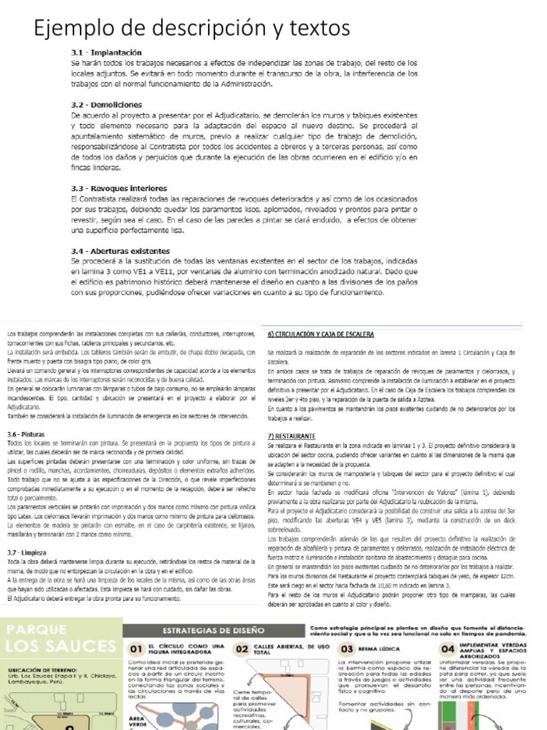 Ejemplos de Texto y Gráficos | PDF