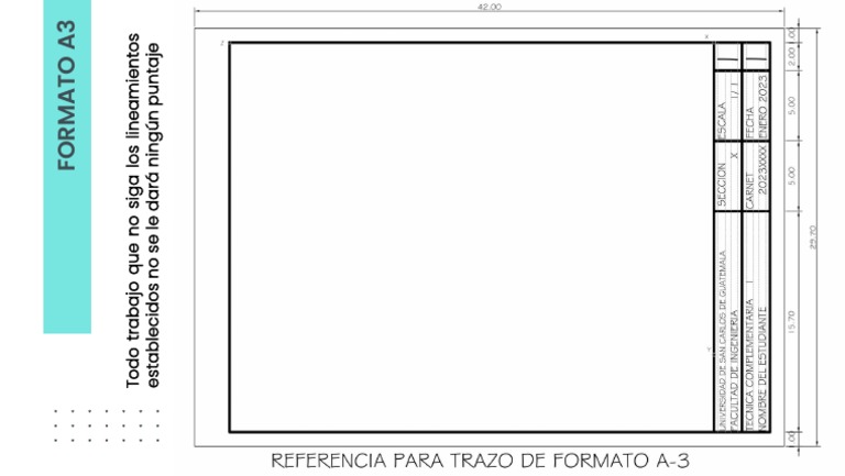 Formato A3 Base | PDF
