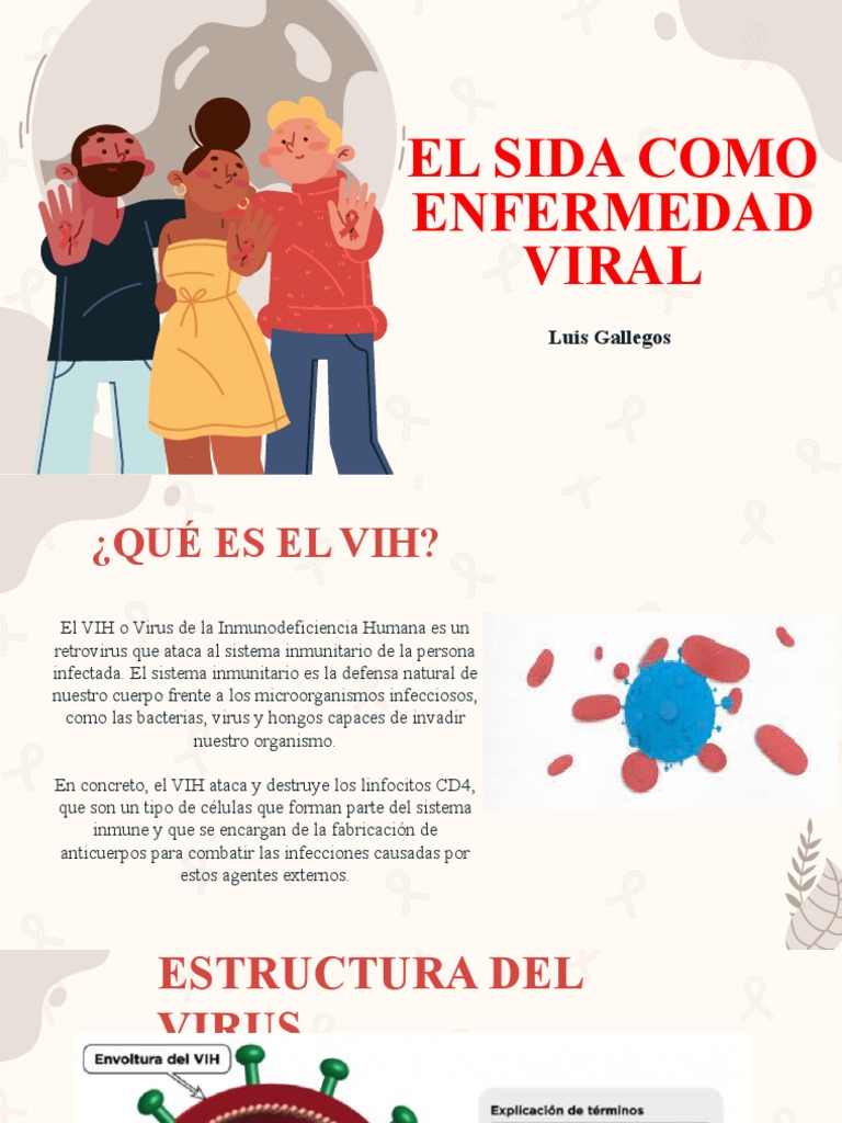 El VIH/SIDA: Una enfermedad viral que afecta al sistema inmunitario | PDF | VIH | Sistema inmune