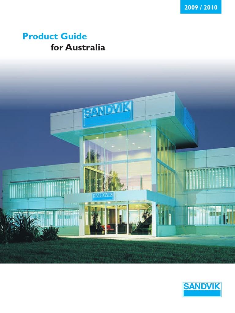 Sandvik Whole Catalogue 2009C | PDF | Pipe (Fluid Conveyance) | Sheet Metal