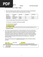 AP Statistics Unit 2 Practice Test | PDF | Errors And Residuals ...