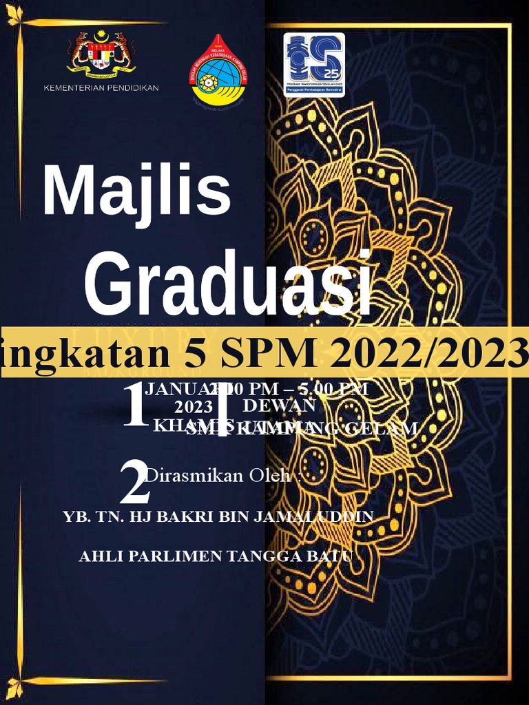 Buku Program Graduasi 2023 Black | PDF