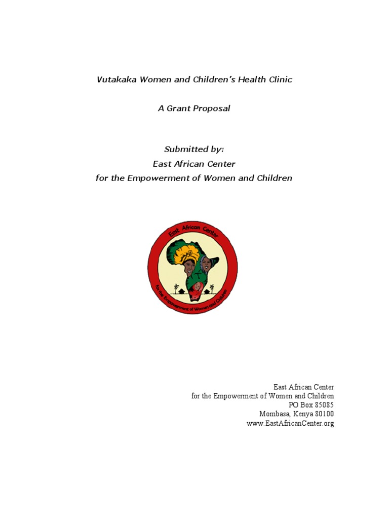 Children's Health Clinic Proposal Template | PDF | Hiv/Aids | Maternal ...
