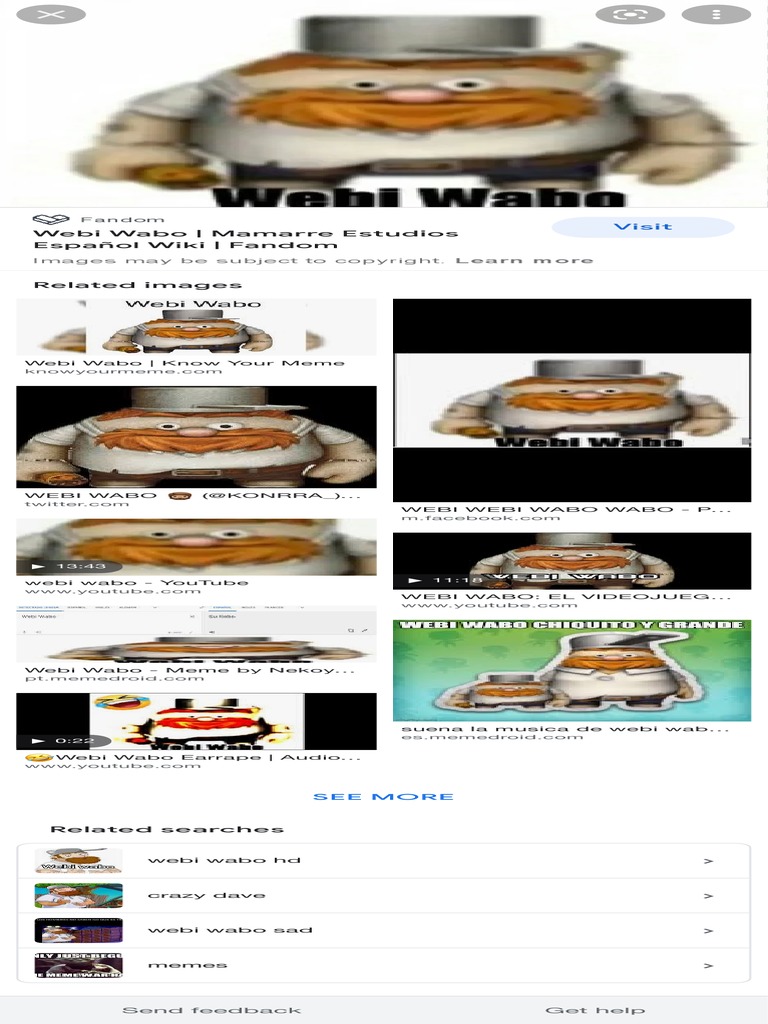 Learn About the Webi Wabo Meme Character | PDF