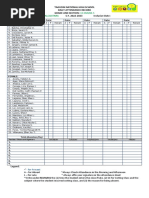 Project Watch Attendance Sheet | PDF