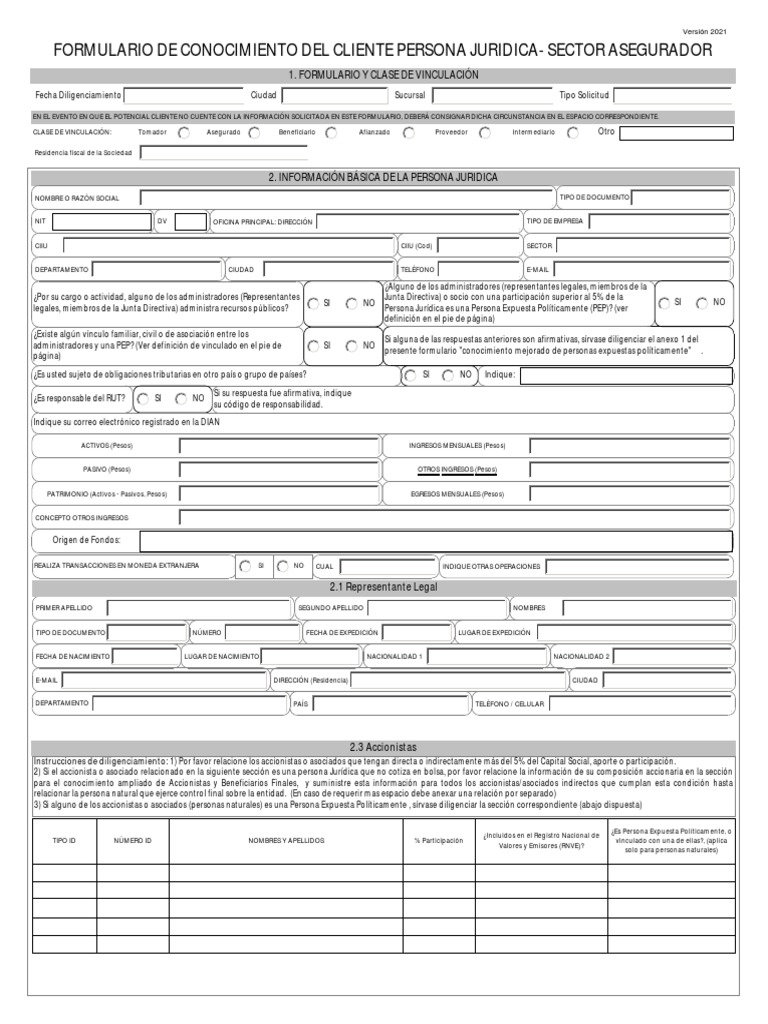 Sarlaft Persona Jurídica Fasecolda | PDF | Seguro | Reaseguro