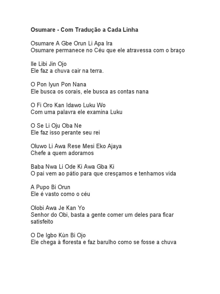 Osumare | PDF