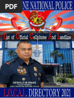 PNP Contact Information and Hotlines | PDF