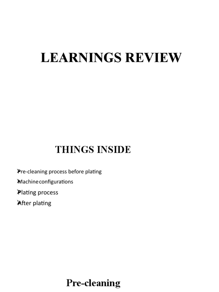 Learnings | PDF | Vacuum | Titanium