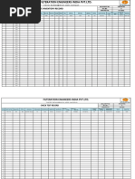 Daily Water Meter Reading Log | PDF