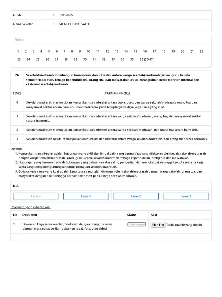 Akreditasi Butir 26 | PDF | Karier & Perkembangan | Ilmu Sosial
