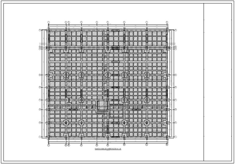 Planos Estructurales de Una Edificación de 9 Niveles | PDF