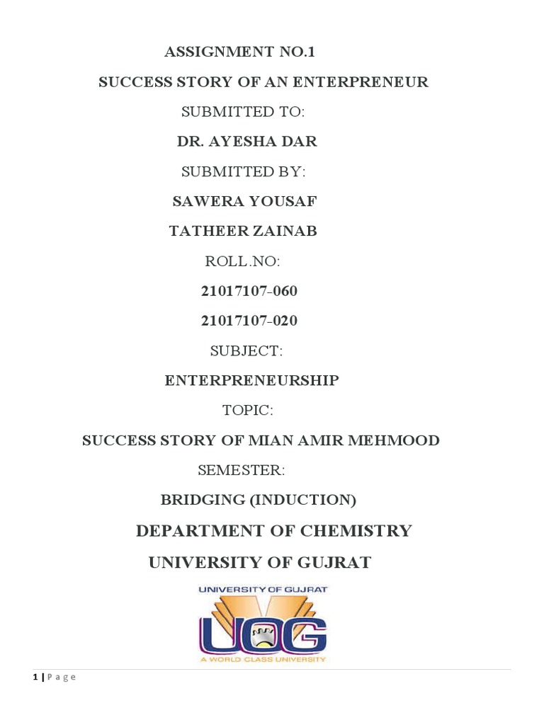 Assignment No.1 | PDF | Pakistan