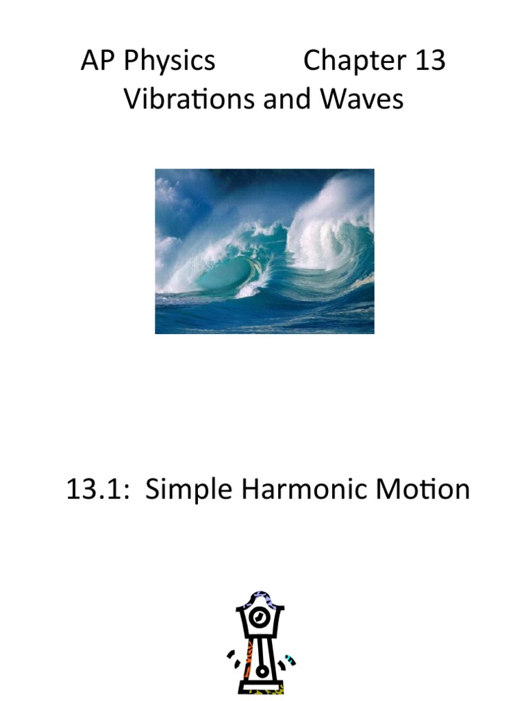 AP CH 13 PP Waves | PDF | Waves | Resonance