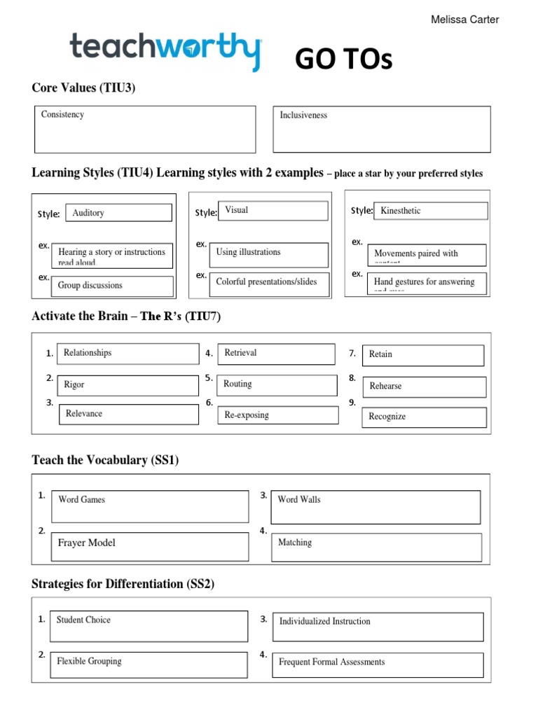 Go To Page Word Fillable-1 1 | PDF | Learning | Reading Comprehension