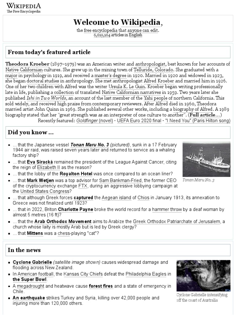 Wikipedia, The Free Encyclopedia | PDF | Wikipedia