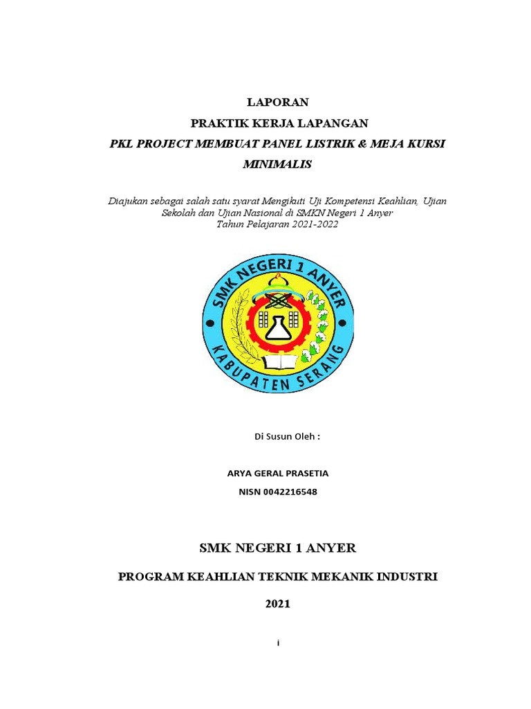 Laporan PKL Project Geral | PDF
