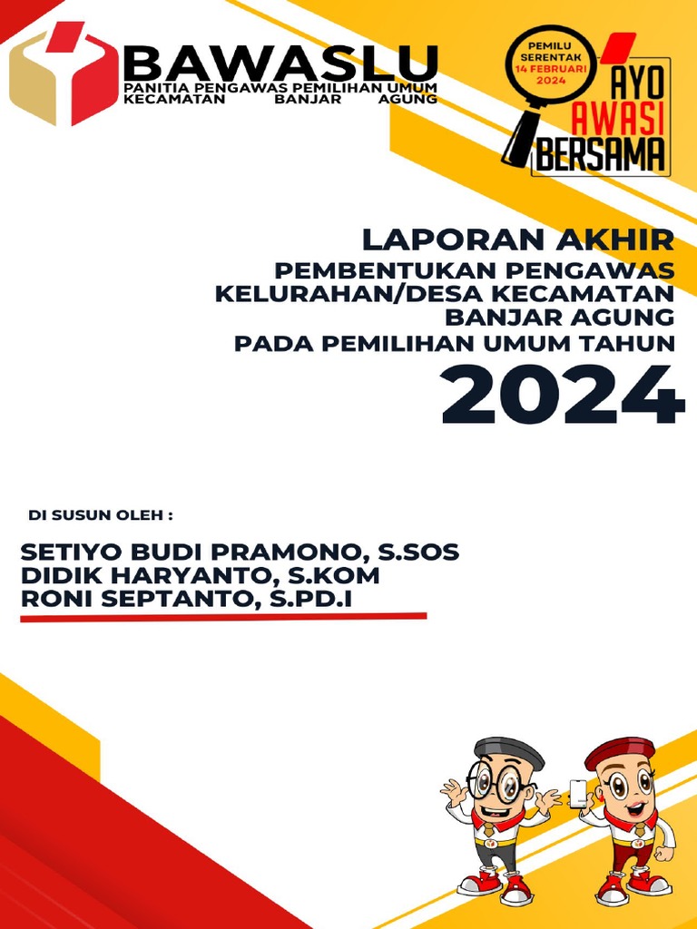 Laporan Akhir Pembentukan PKD Kec Banjar Agung | PDF | Ilmu Sosial