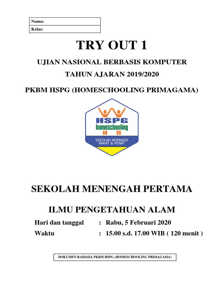 Soal Ipa To1 | PDF