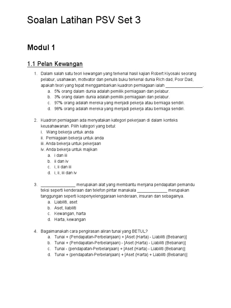PSV Set 2 Paper | PDF