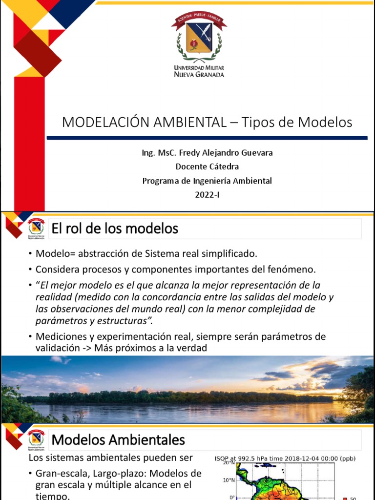 3 Tipos de Modelos | PDF | Entorno natural | Cinética química