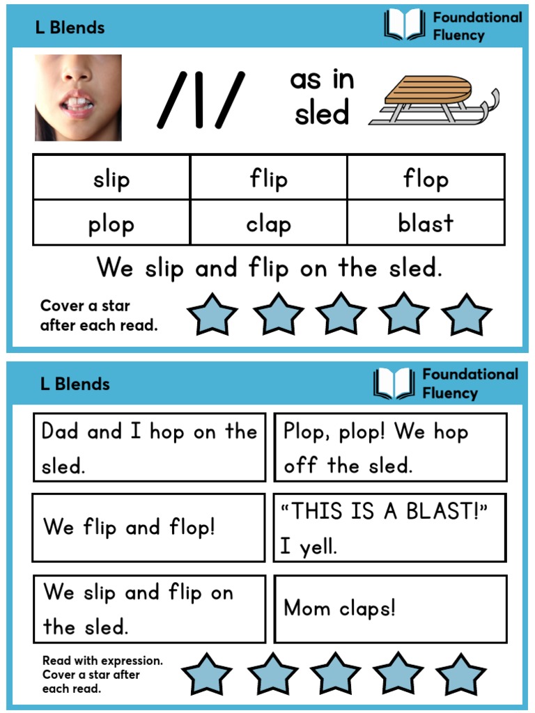LYNDSEY KUSTER - L-Blend-Foundational-Fluency | PDF | Linguistics